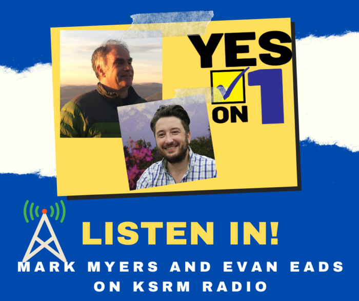 Mark Myers and Evan Eads on KSRM Radio - Vote Yes for Alaska's Fair Share